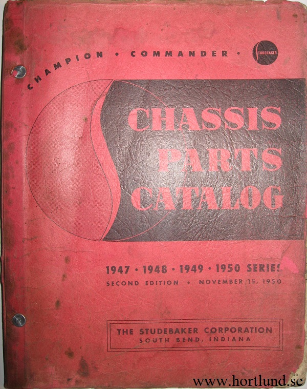 www.hortlund.se - 1947 - 1950 Studebaker Chassis Parts Catalog