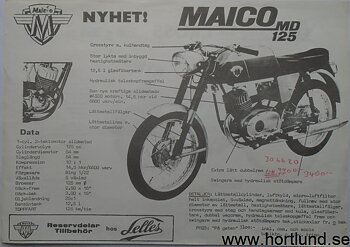 Wunderschone Maico Md 125 Ebenbild