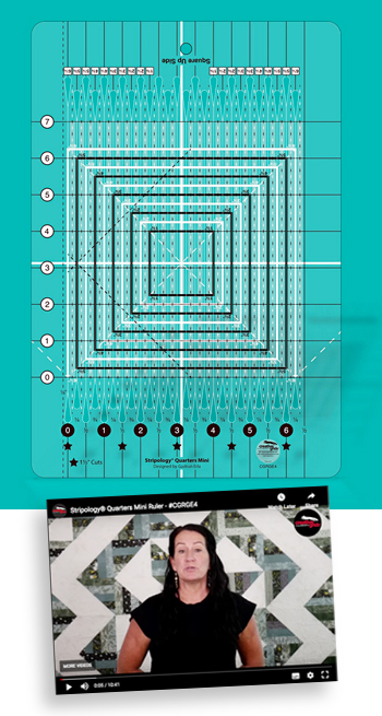 Quiltameva - Stripology® Squared Mini - Creative Grids