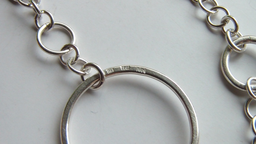 Josefina Smycke Design - Kedja med stora ringar