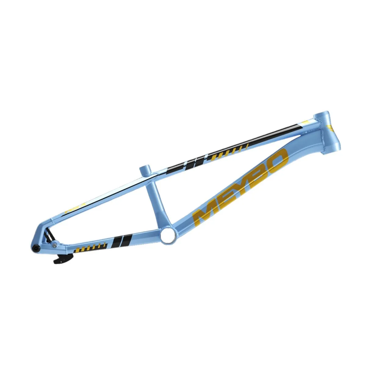 Meybo HSX Alloy 2026 Bmx Race Frame Sky/Gold/Black - Junior - Blue N ...