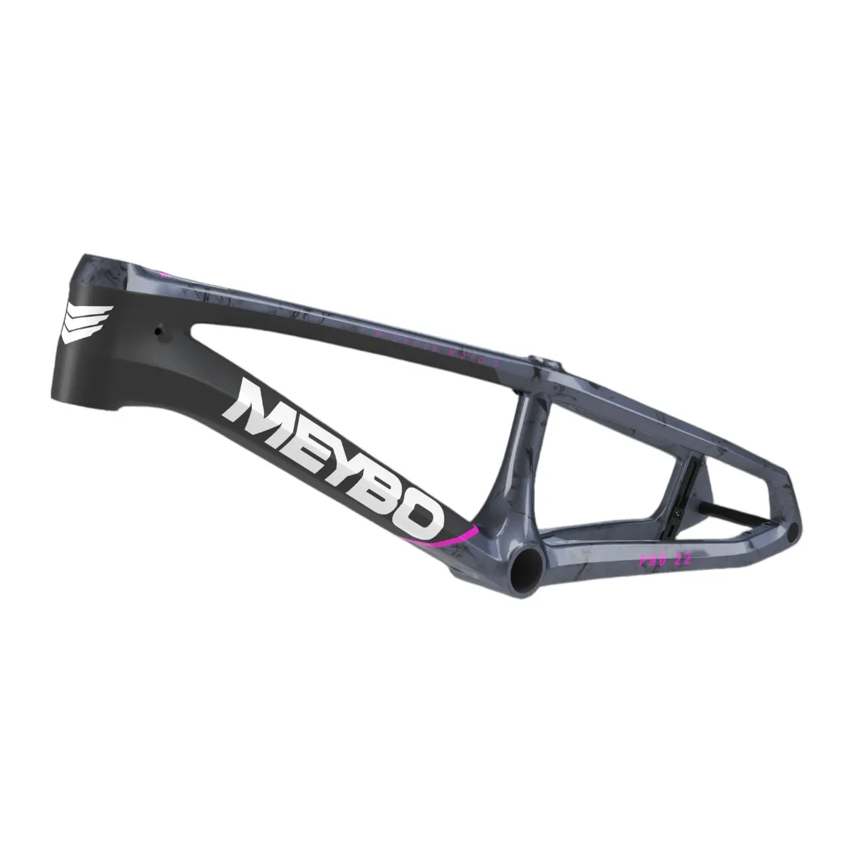 Meybo 2026 HSX Carbon Bmx Race Frame Black/Pink/Grey - Expert - Blue N ...