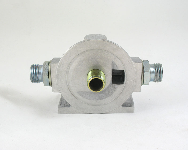 Remote oil filter head For one filter 3/4" - KG TRIMNING