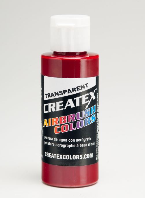 Createx 5124 Transparent Deep Red 60ml - Svensk Fiskeshop