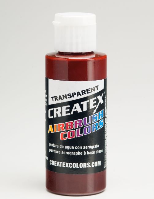 Createx 5136 Transparent Red Oxide 60ml - Svensk Fiskeshop