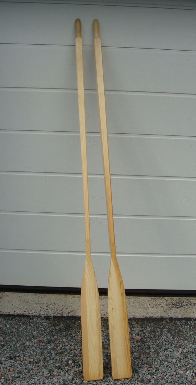 Åror (Kantig Profil) 8 fot, 240cm / Par - Svensk Fiskeshop