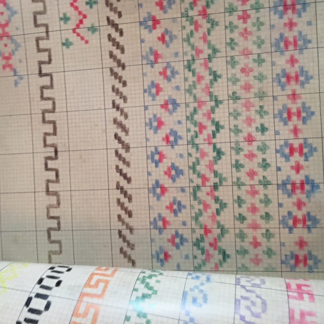 A shetlander´s fair isle graph book - www.Vinterverkstan.se