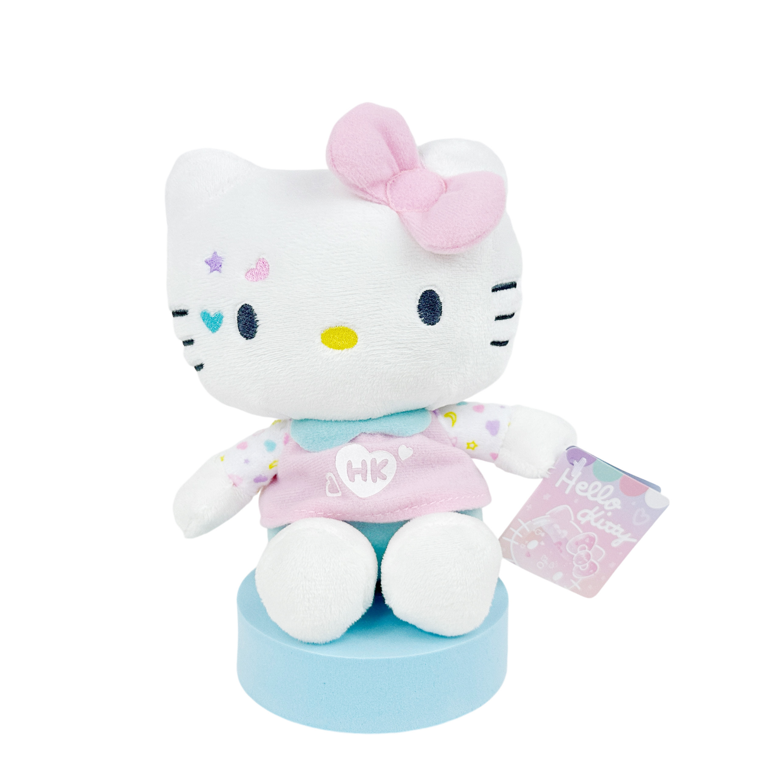 Hello Kitty Mjukis Gosedjur - Vit och Rosa Outfit med Pastellhjärtan 16 ...
