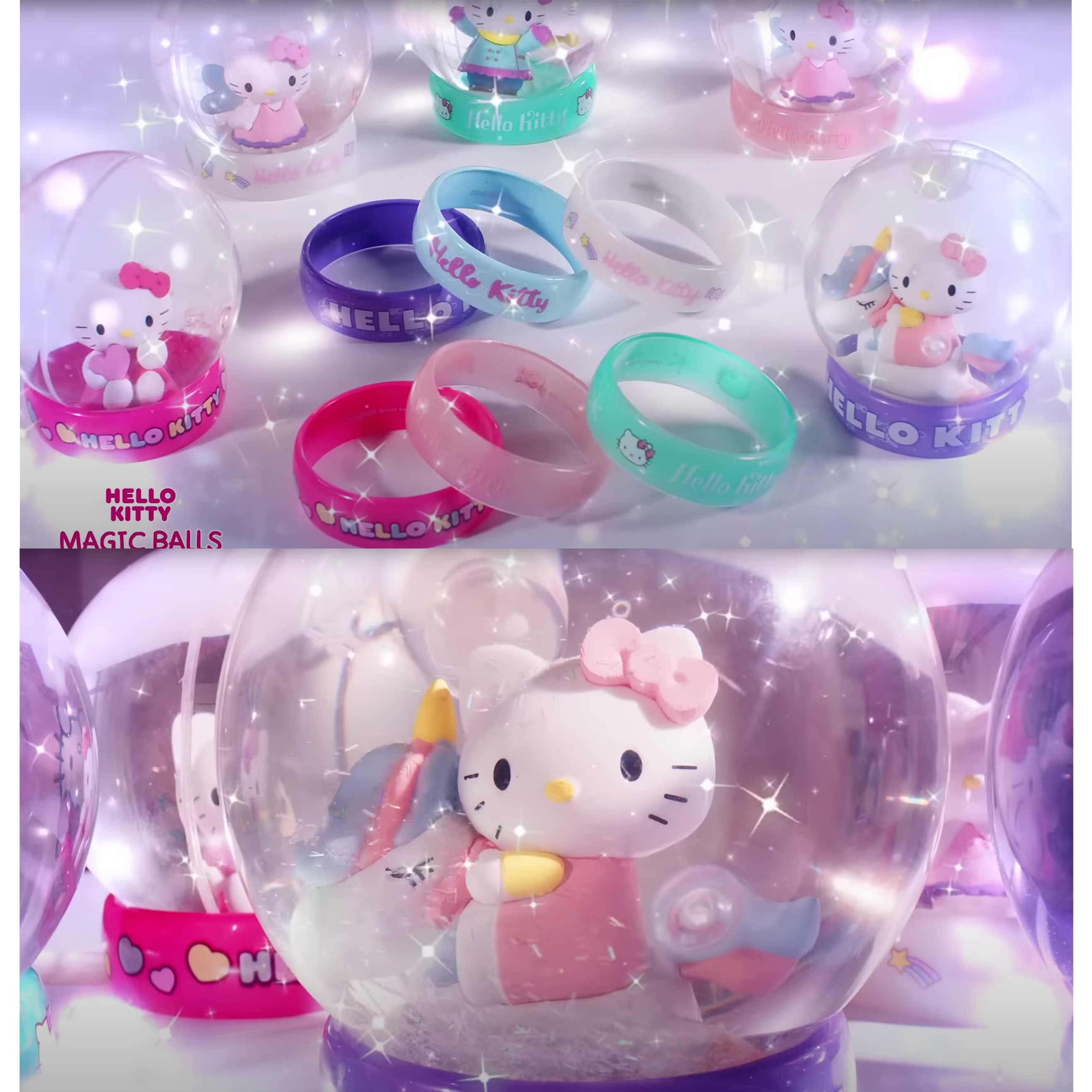 Sanrio Hello Kitty Magic Balls Snöglob - Hello Kitty Shop