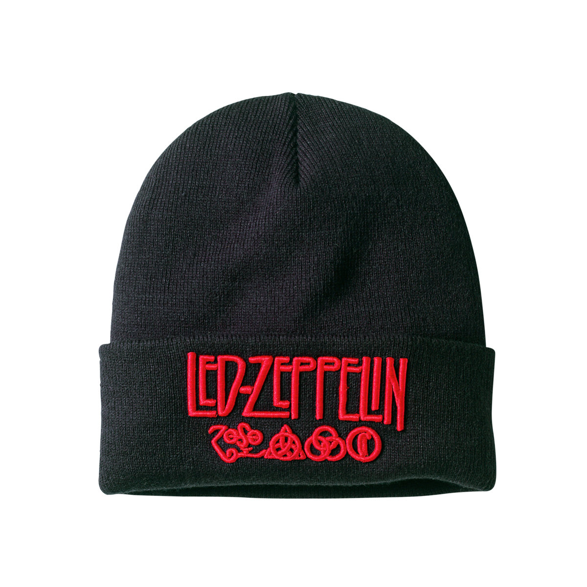 Led Zeppelin Logo Beanie by Amplified Clothing - Rockzone