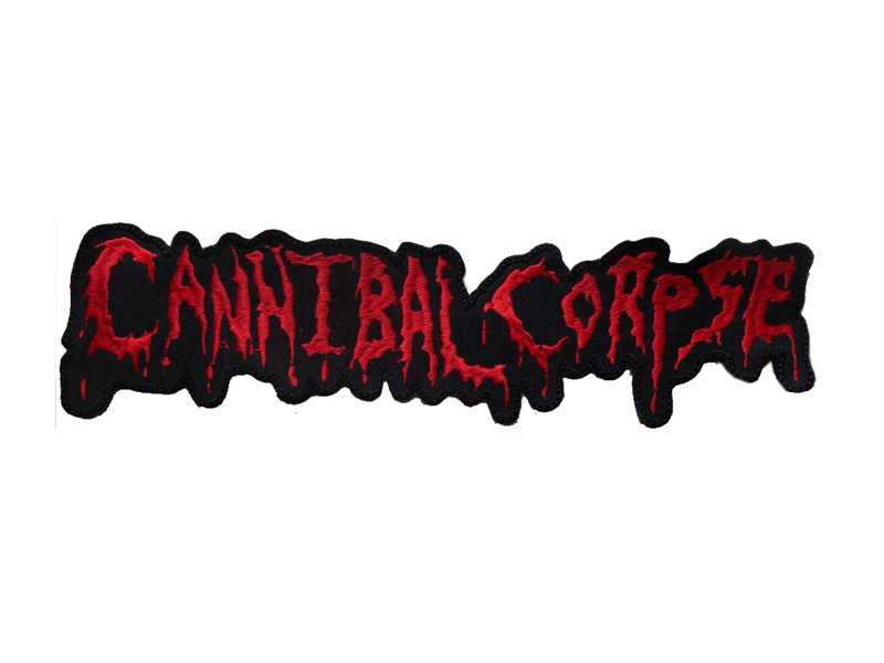 Cannibal Corpse Logo 1 Cut Out Patch - Rockzone