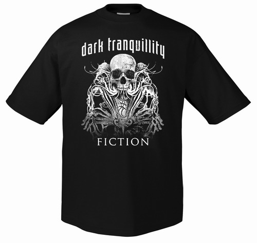 Dark Tranquillity Fiction Skull T-Shirt - Rockzone