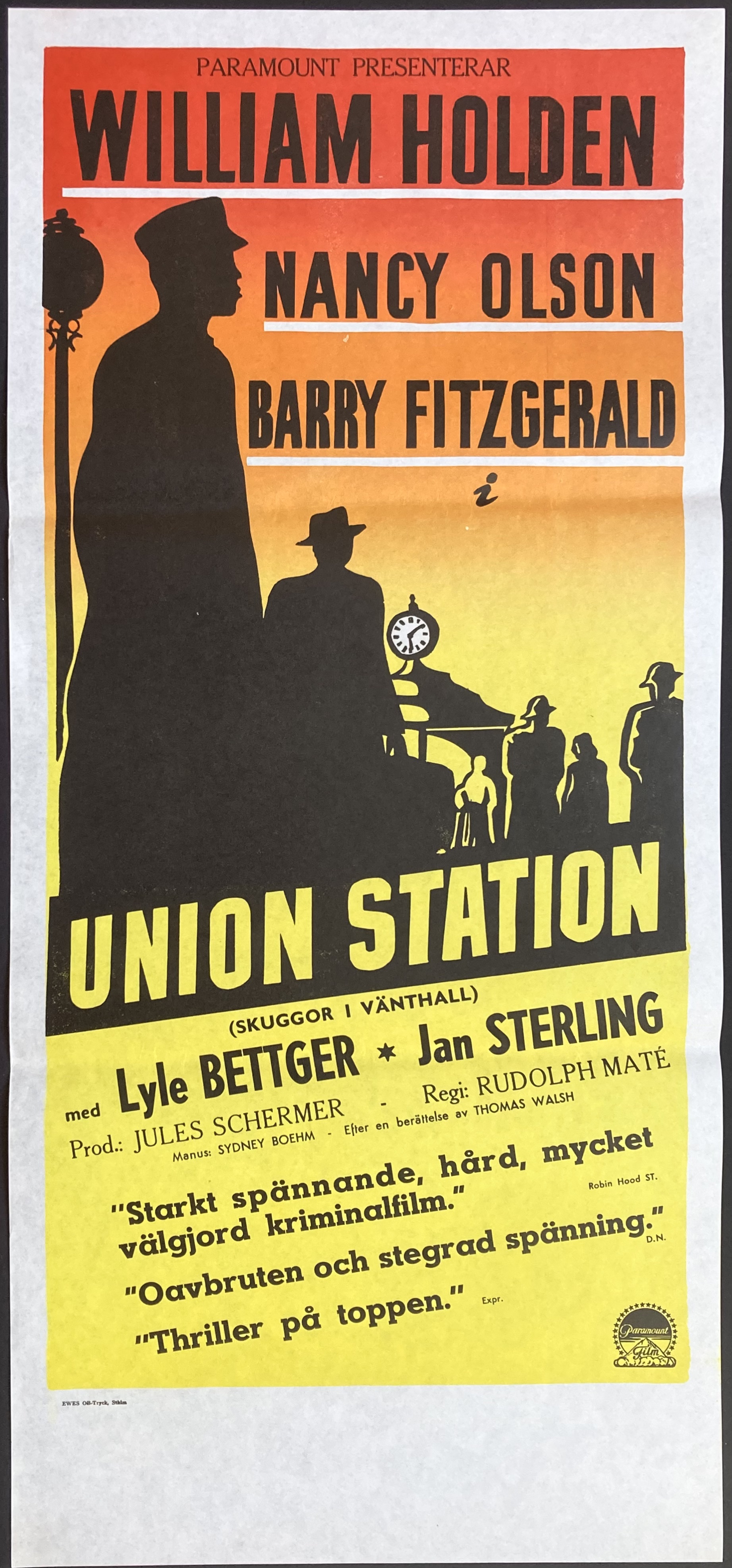 Nostalgipalatset - UNION STATION (1950)