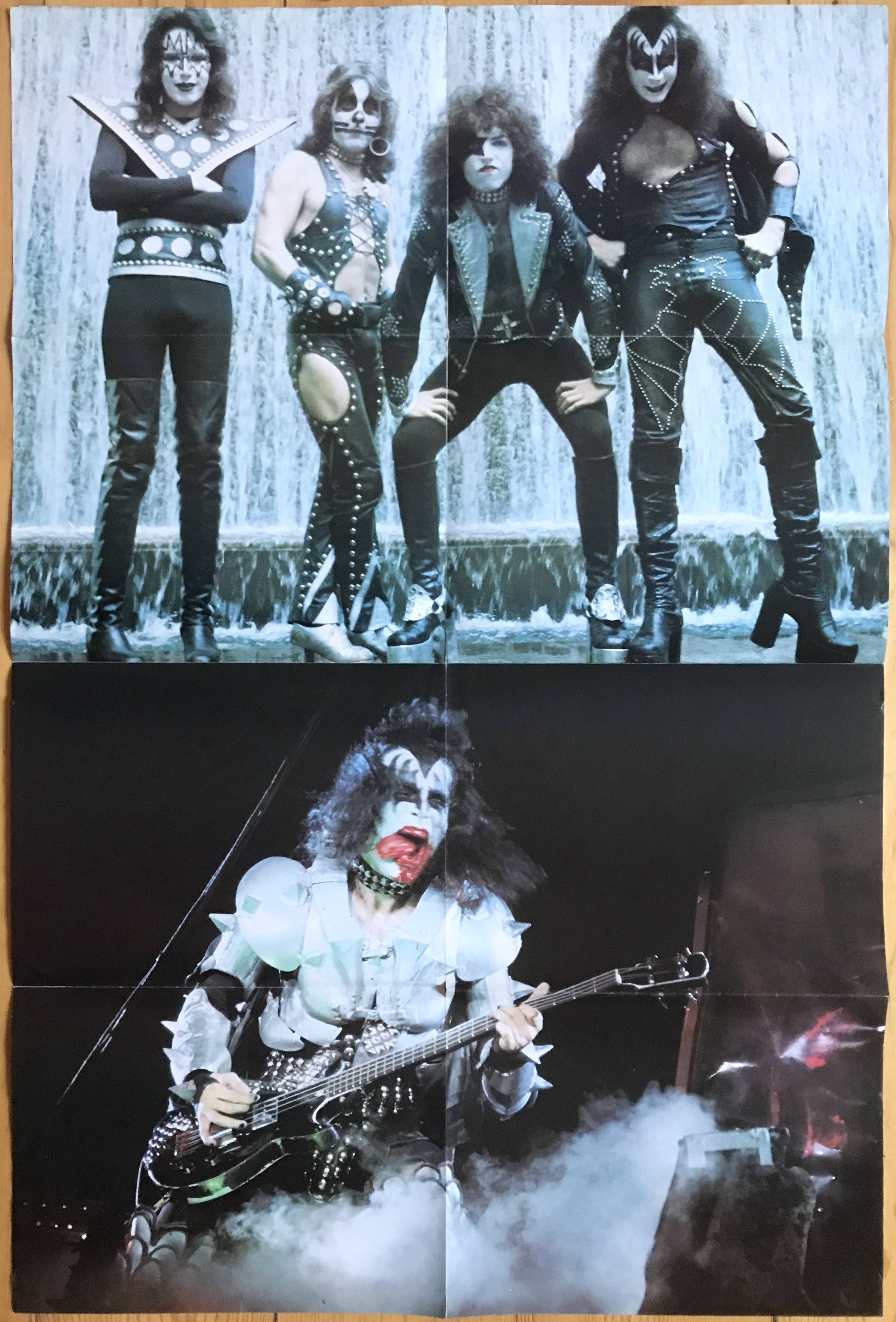 Nostalgipalatset - TEEN STAR - 1978 KISS pop affisch