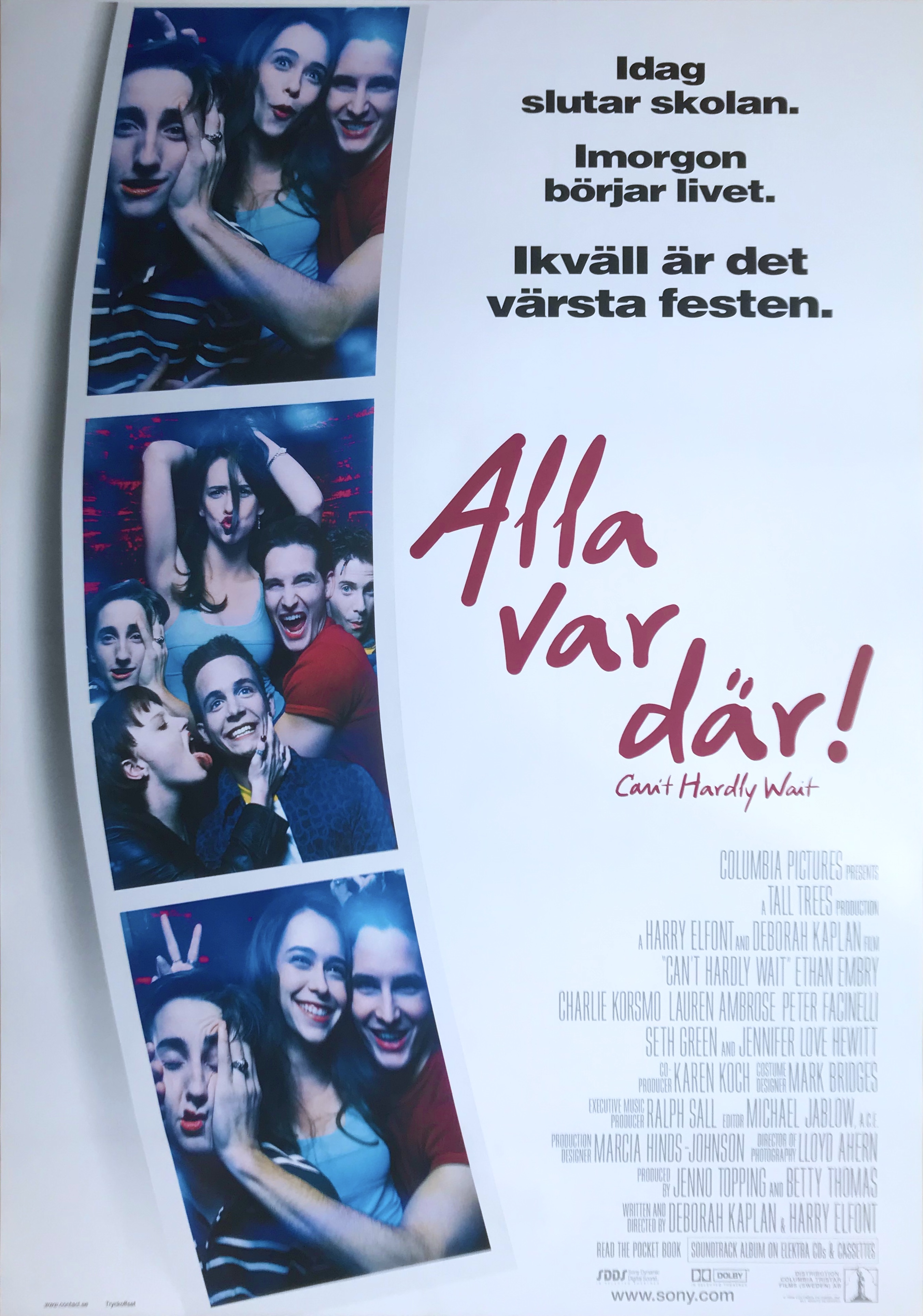 Nostalgipalatset - CAN´T HARDLY WAIT (1998)