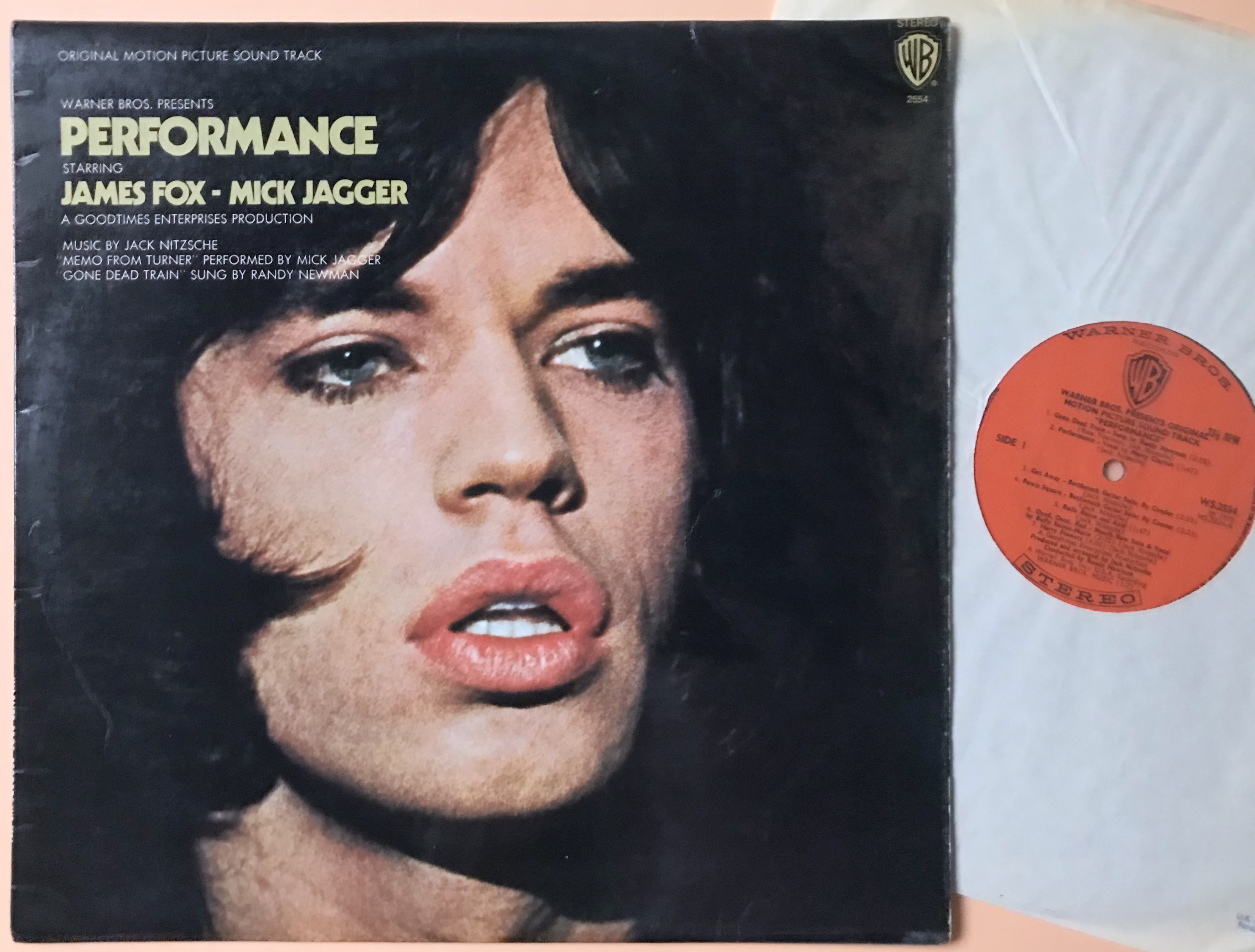 Nostalgipalatset - MICK JAGGER - Performance UK-orig LP 1970 Nostalgipalatset - MICK JAGGER - Performance UK-orig LP 1970
