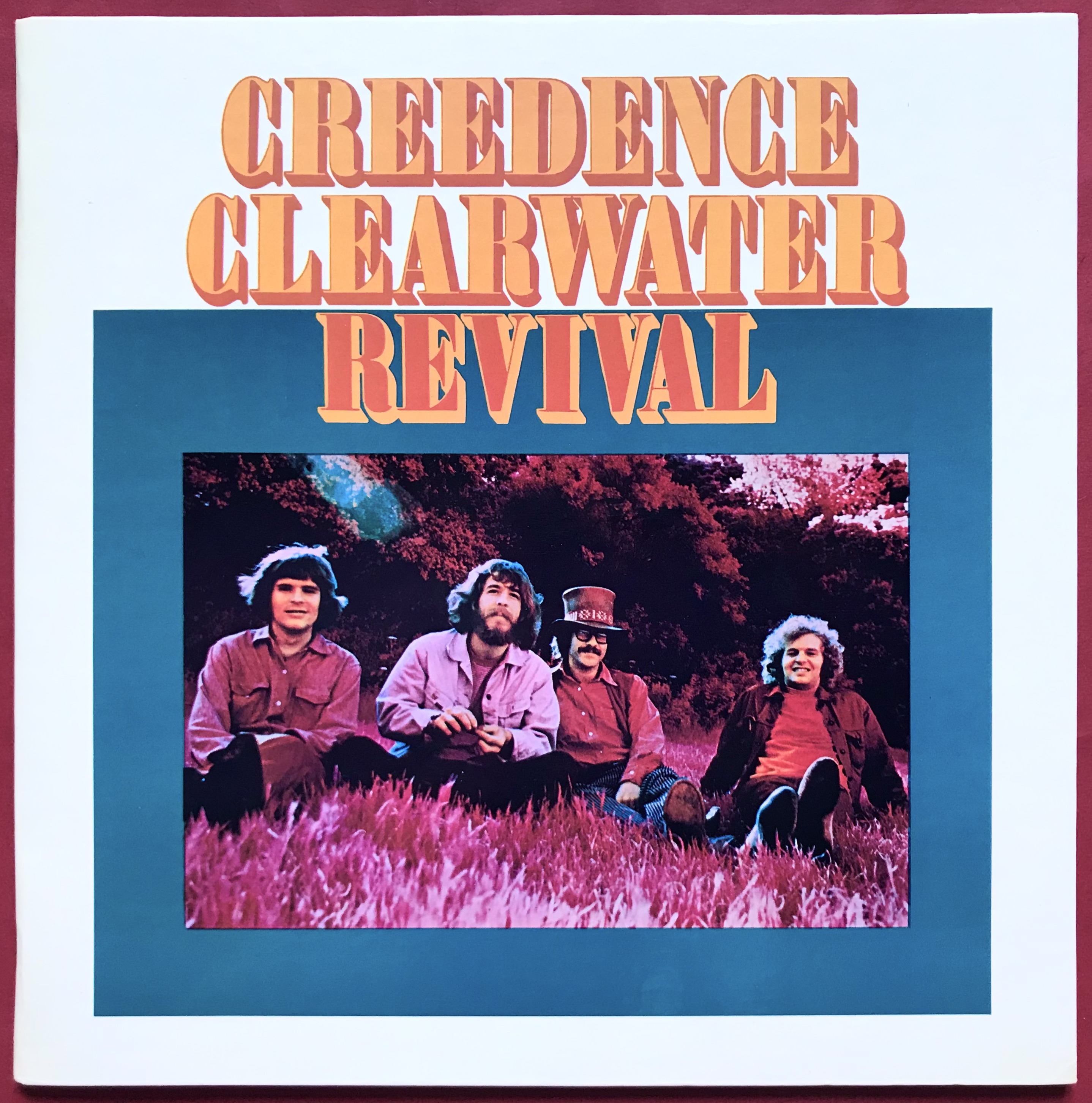 Nostalgipalatset - CREEDENCE CLEARWATER REVIVAL - Photo book 1969