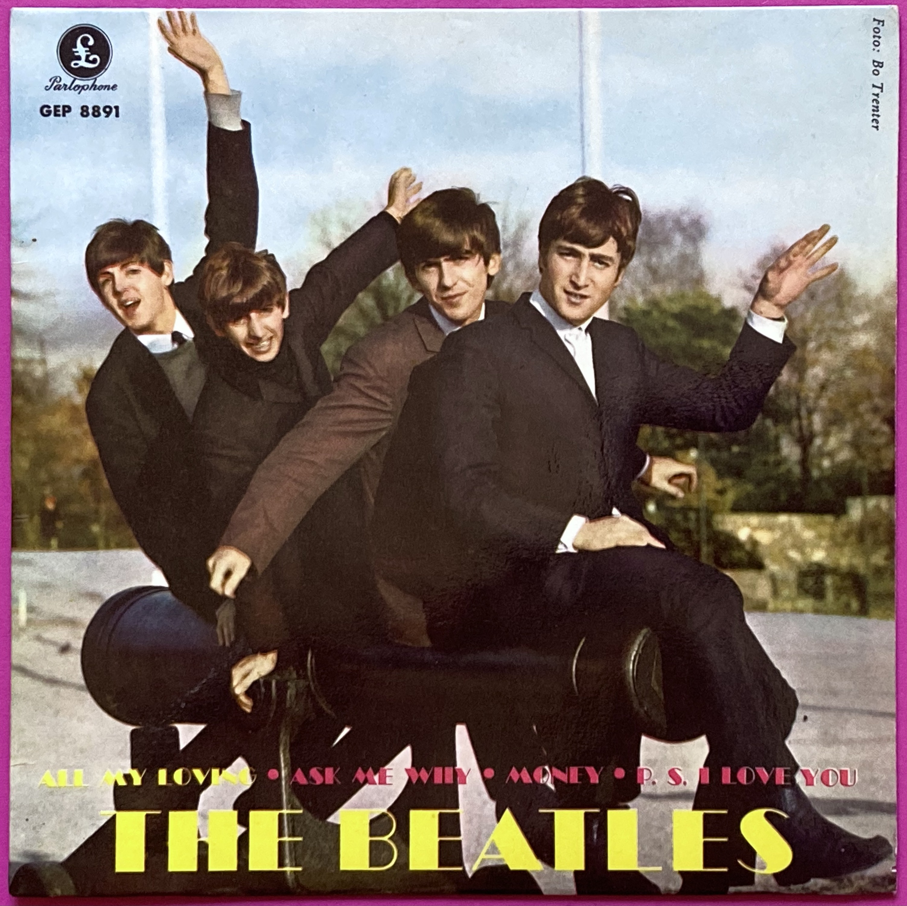 Nostalgipalatset - BEATLES - All my loving +3 Swe EP 1963