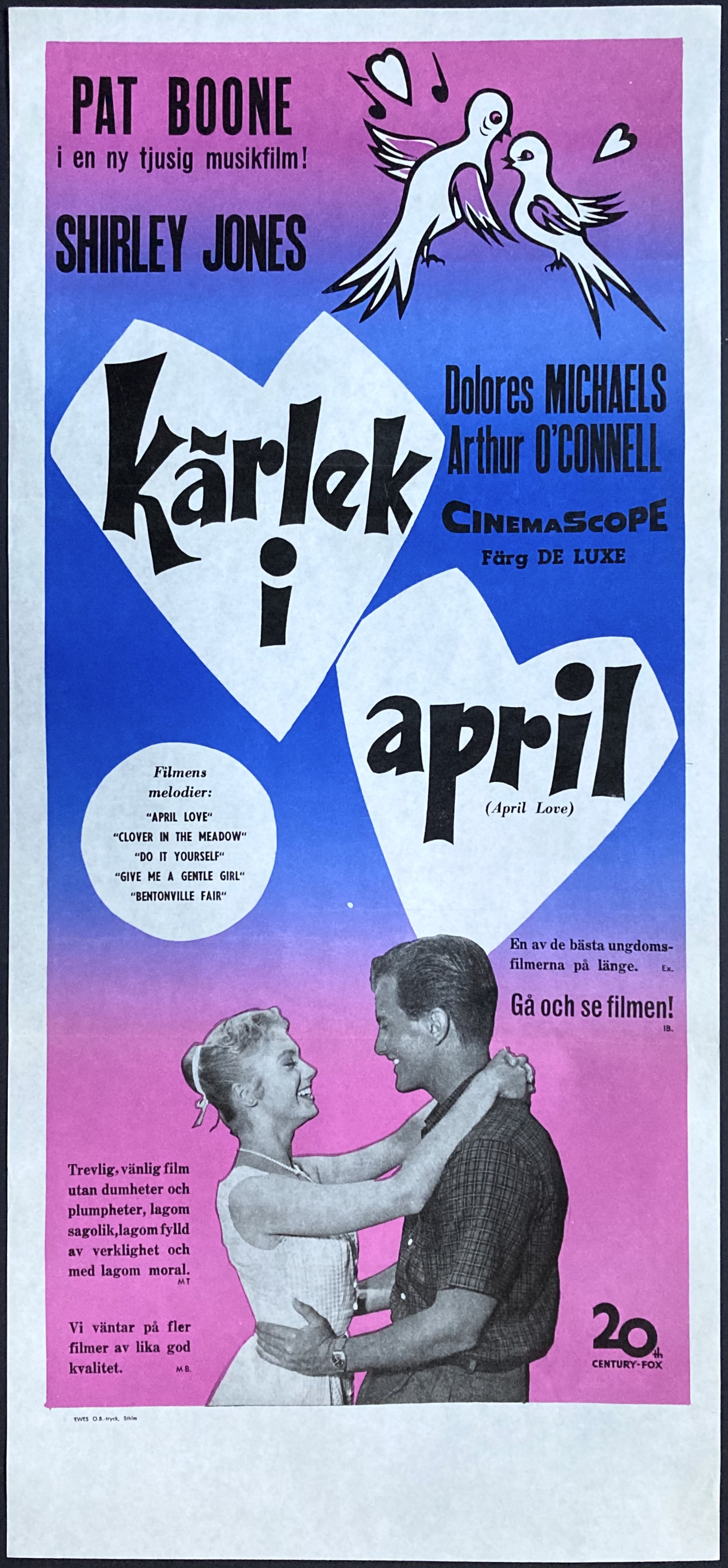 Nostalgipalatset - APRIL LOVE (1957)