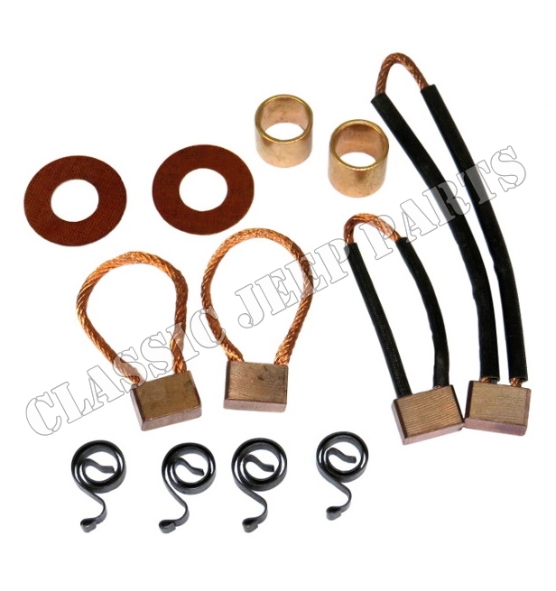Brush and bushing repair kit starter motor 6 and 12 volt