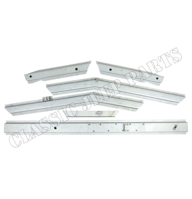 Hat channel kit front floor with wood reinforcement MADE IN ENGLAND