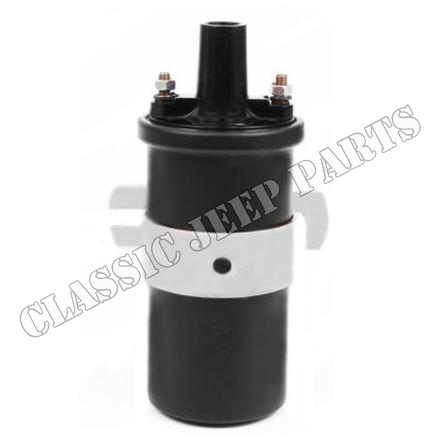 Ignition coil with bracket 6 volt