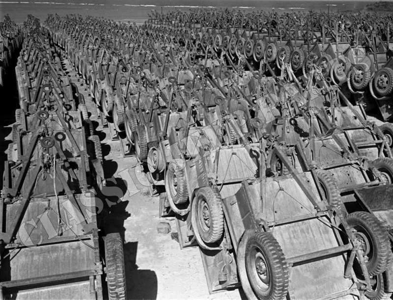 Trailer tub with fenders WILLYS MBT BANTAM T3