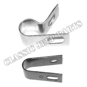 Oil line clips set WILLYS MB