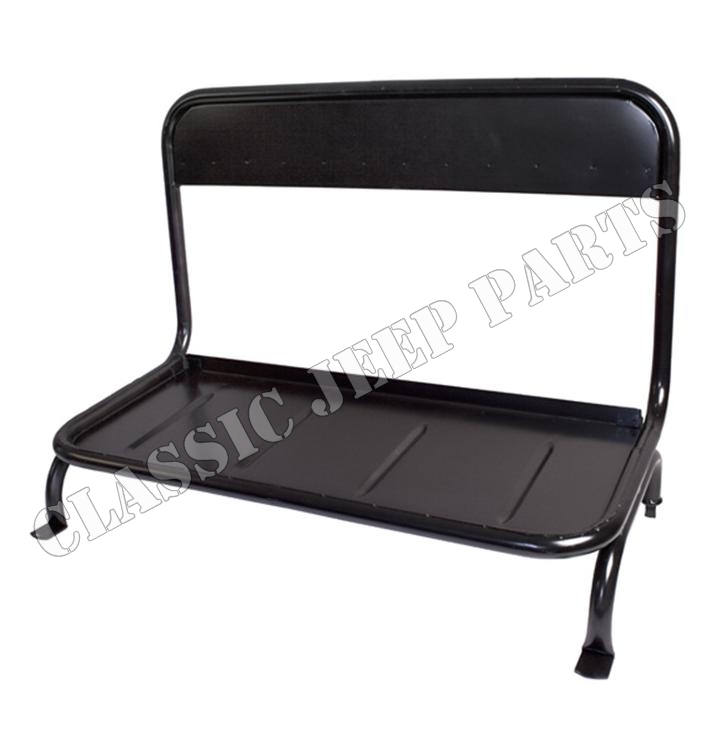 Rear seat CJ2A early low back also fits CJ3A/3B