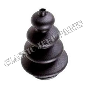 Accelerator pedal rod rubber boot early