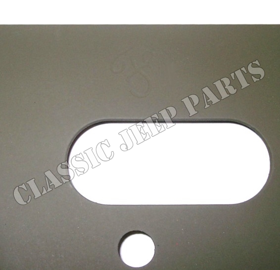 Bumper gusset upper right FORD GPW F-script