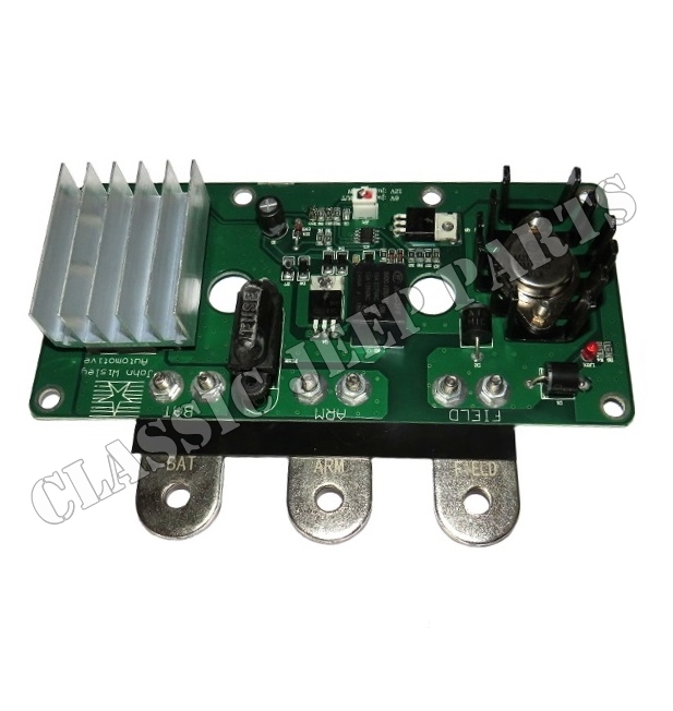 Electronic kit for voltage regulator 6 and 12 volt