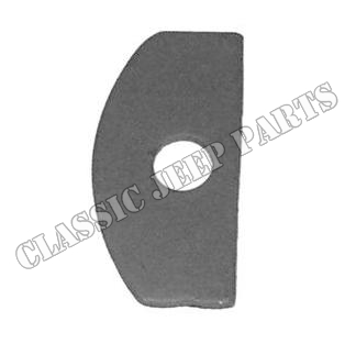 Ignition coil washer D shape