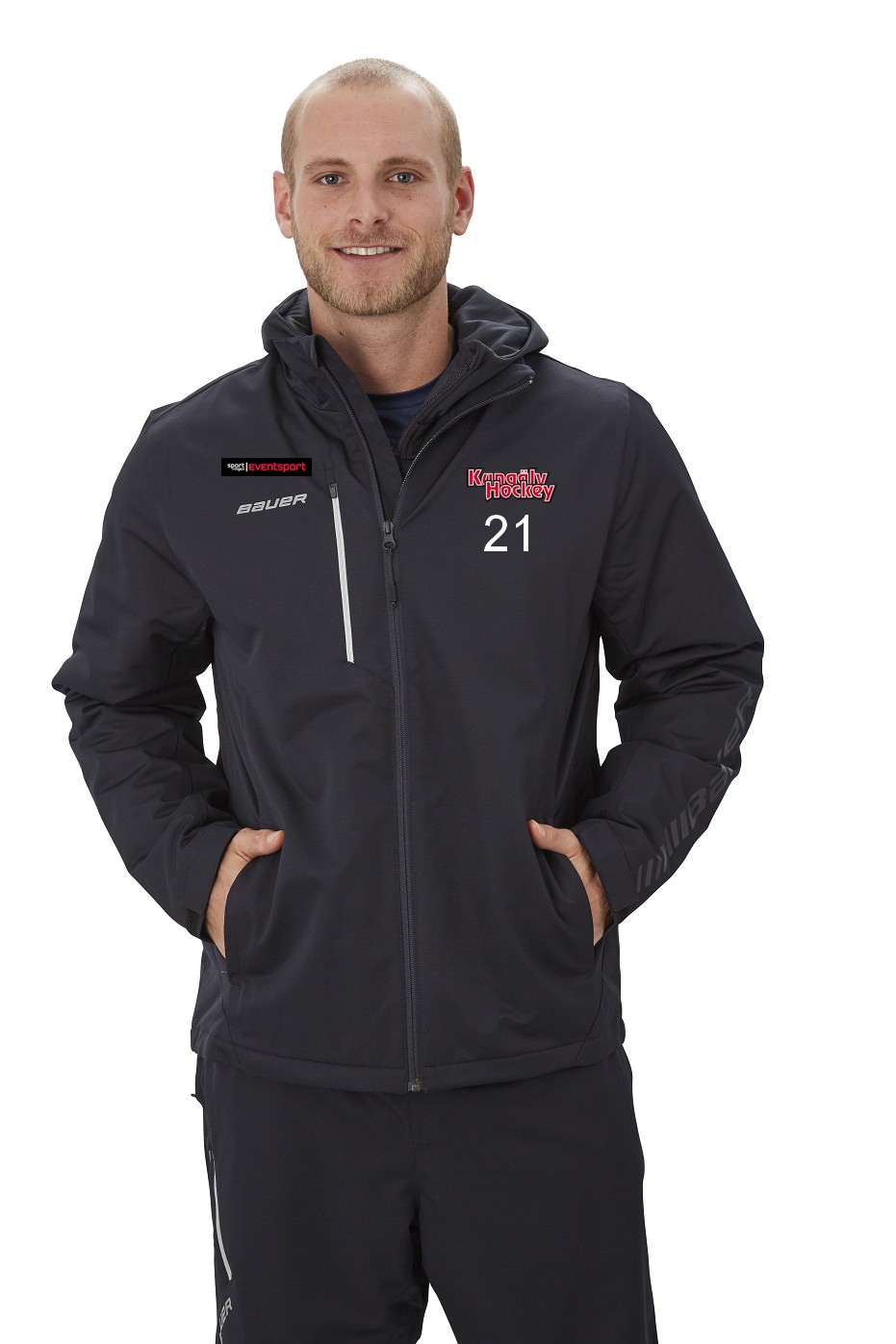 Bauer Supreme Heavyweight Jacket Sr Kungälv IK - Eventsport.se