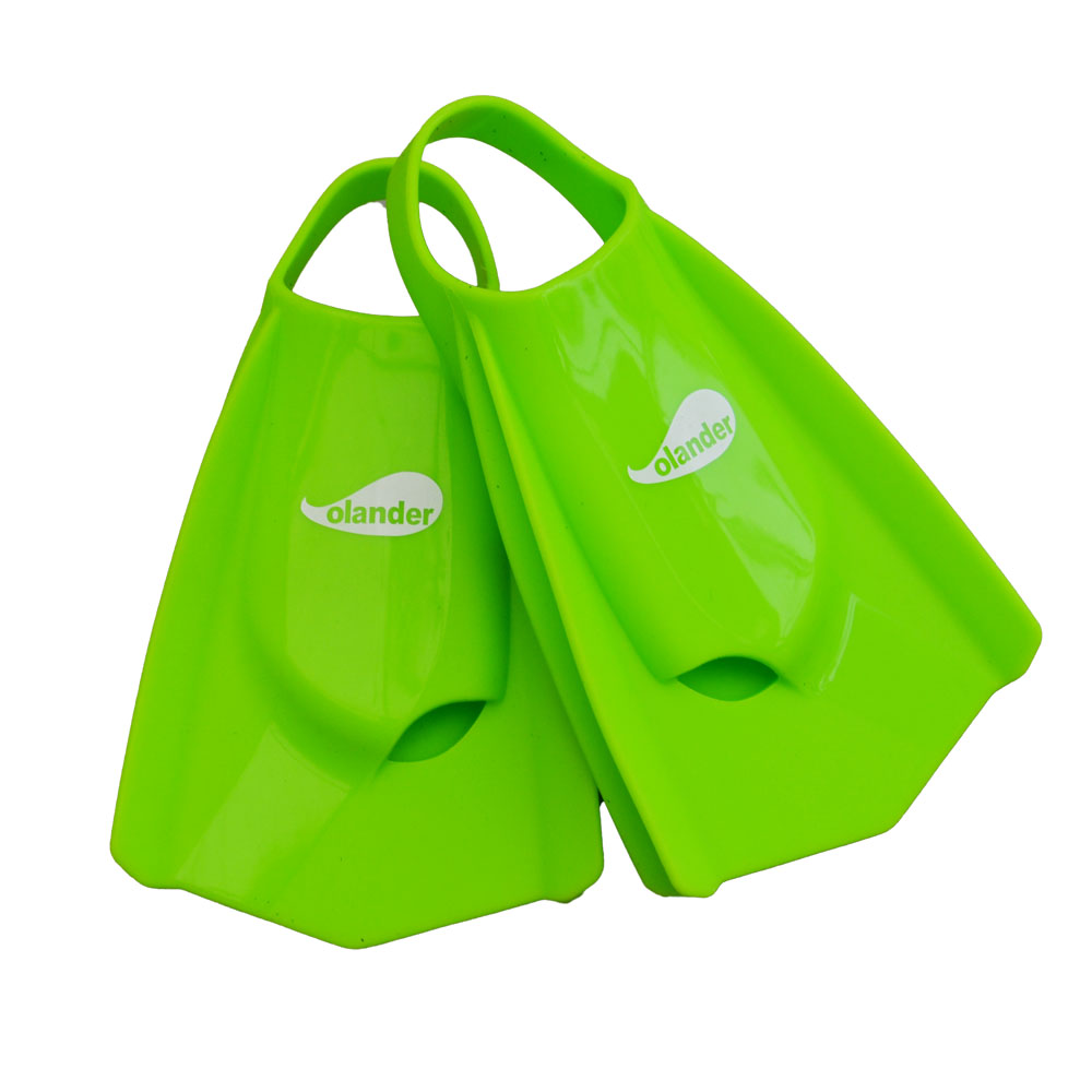 Olander Training Fins, green - olanderswim.eu