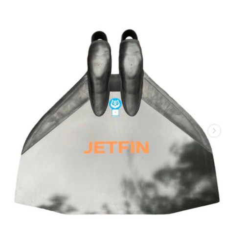 Jetfin Triangle Hyperfin - total black - olanderswim.eu