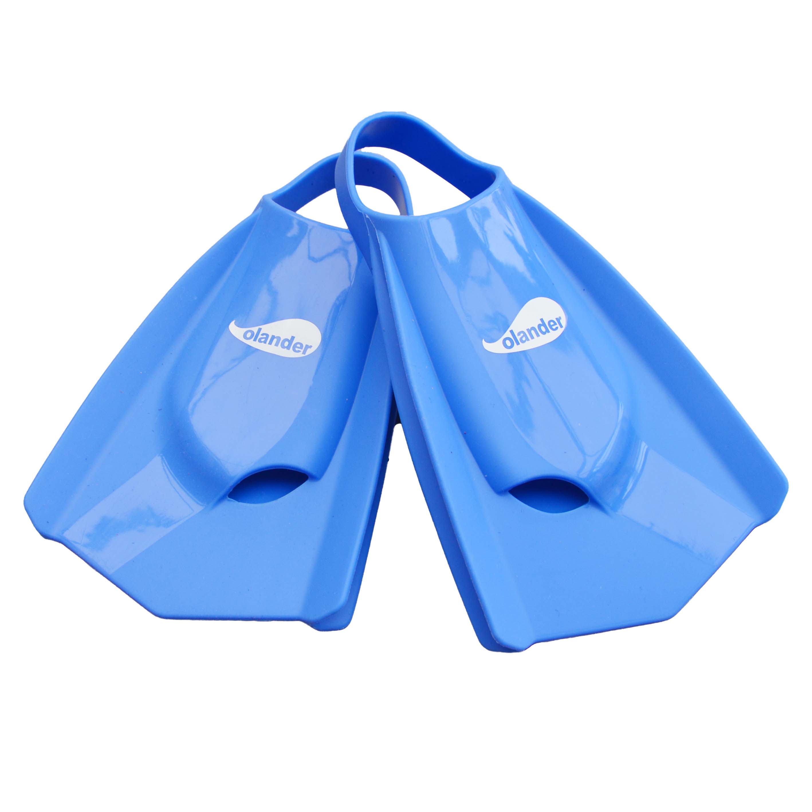 Olander Training Fins, blå - olanderswim.se
