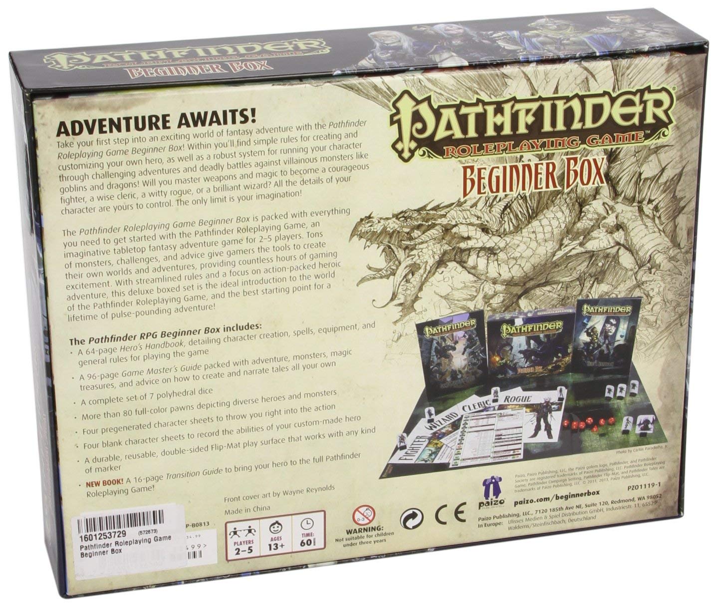 Pathfinder RPG Beginner Box - Speljätten Pathfinder RPG Beginner Box - Speljätten