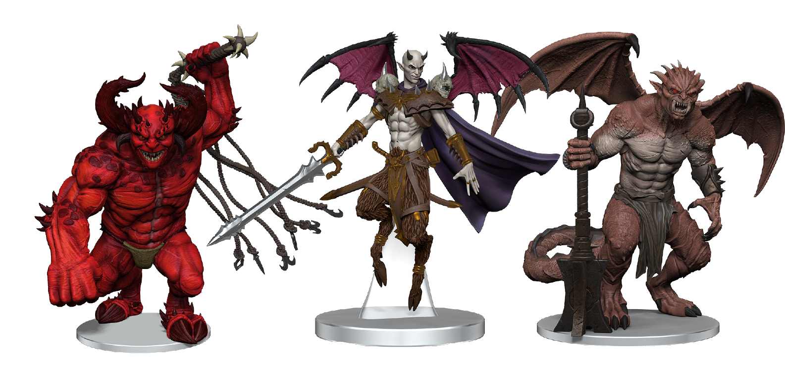 D&D Icons of the Realms Miniatures: Archdevils - Hutijin, Moloch ...