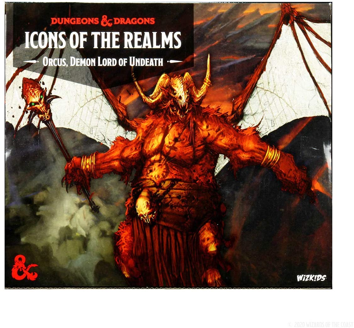 Icons of the Realms: Orcus, Demon Lord of Undeath Premium Figure ...