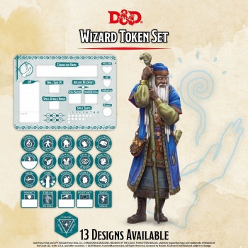 Dungeons & Dragons - Wizard Token Set - Speljätten