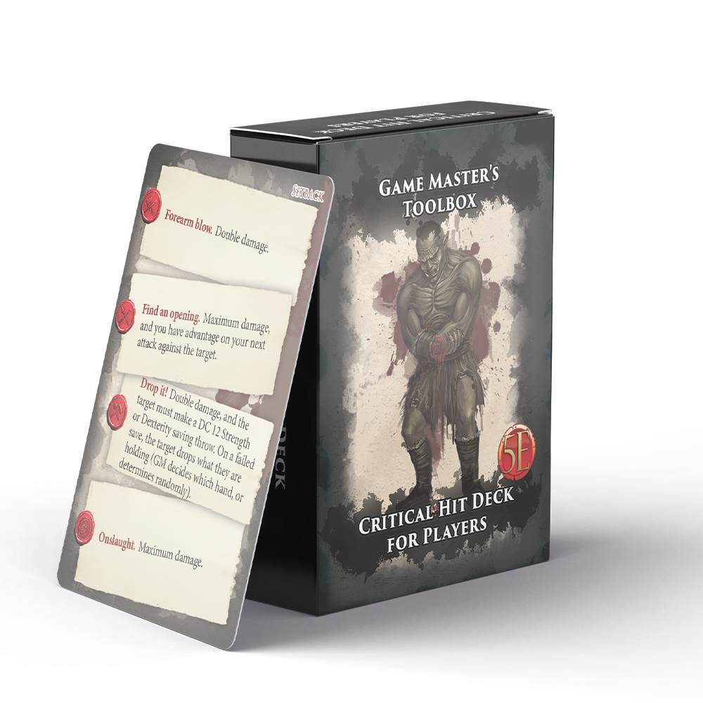 Critical Hits Deck for Players - Speljätten