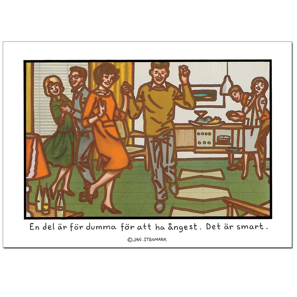 Poster Jan Stenmark 'Smart' - Cherry on Top