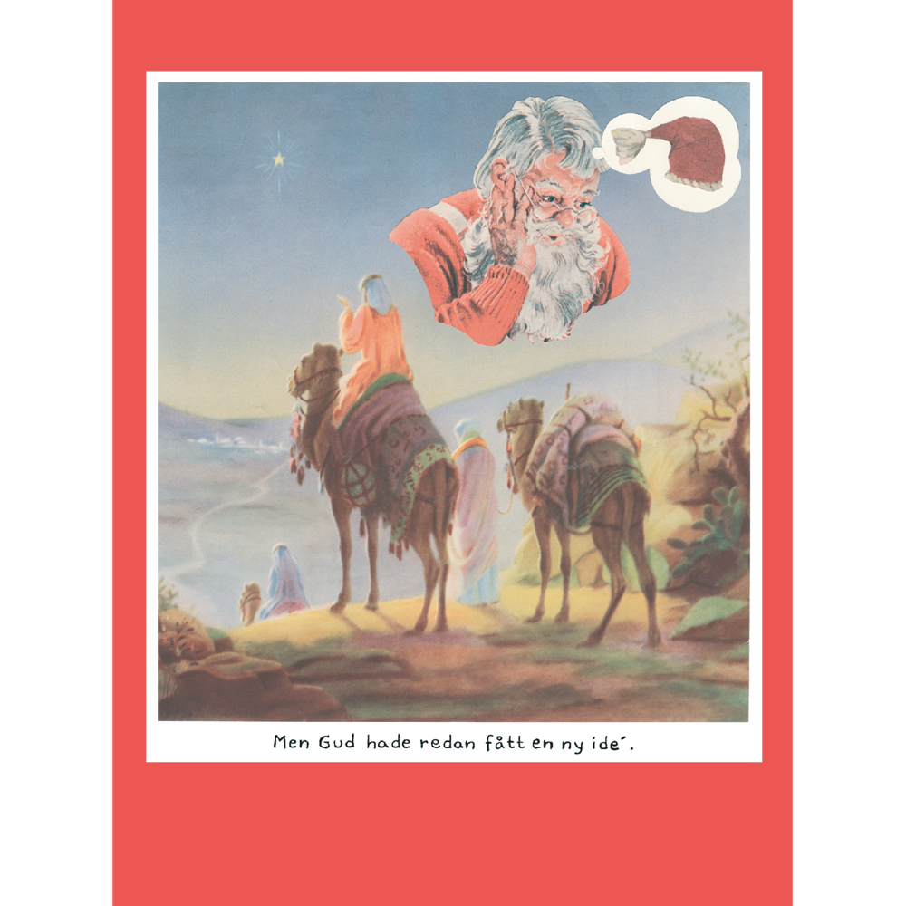 Postcard Jan Stenmark "Gud" - Cherry on Top