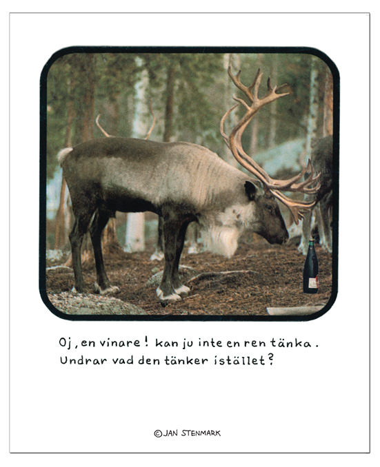 Poster Jan Stenmark 'Vinare' small 24x30 cm - Cherry on Top