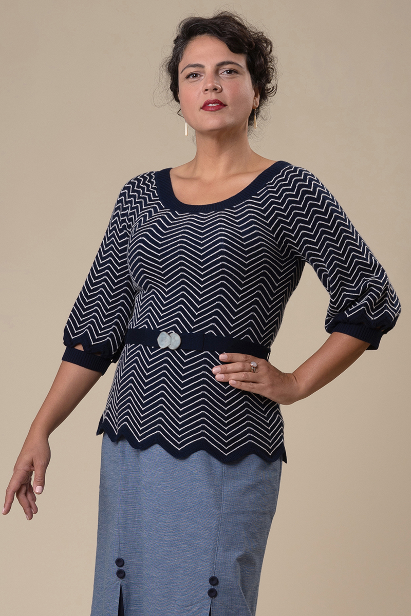 The Deco Darling Top - Emmy Design