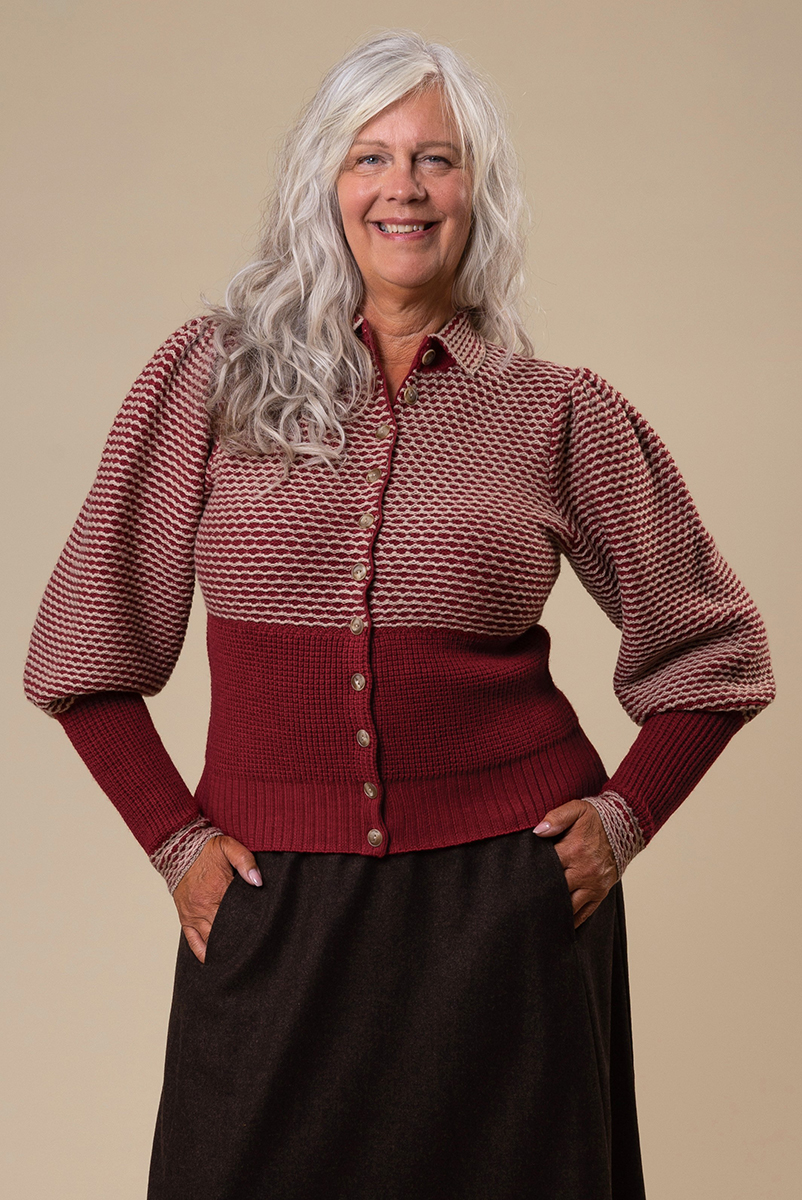 The Edwardian Cycling Cardi - Emmy Design