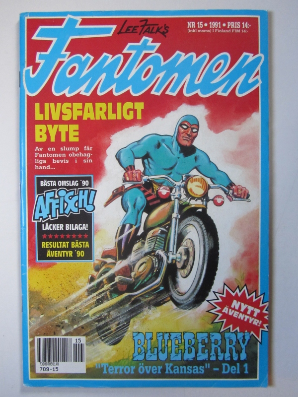 Fantomen 1991 15 med poster - doloresserier.se