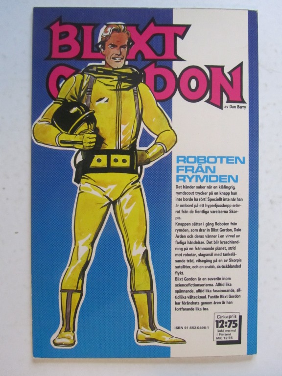 Blixt Gordon 1980 Roboten från rymden - doloresserier.se