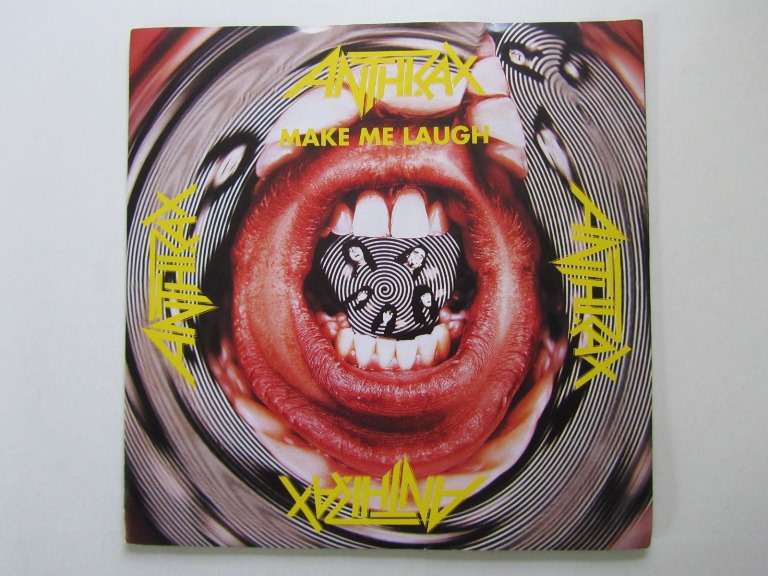 Anthrax Make Me Laugh Antisocial Live 7 Singel
